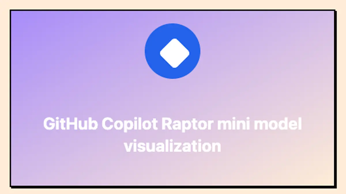 Raptor Mini: GitHub Copilot's Speed Demon for Cross-File Refactoring